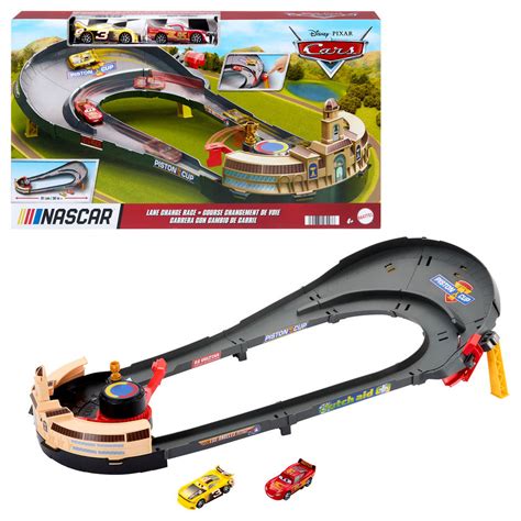 Disney Pixar Cars Nascar Baanwisselrace Speelset