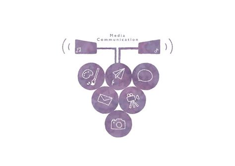 学科のイメージイラスト 〜学生の作品紹介①〜｜学生の作品｜メディア・コミュニケーション学科｜人文学部｜学科 Today｜福岡女学院大学・短期