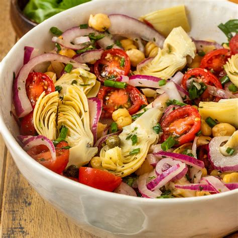 Tuscan Artichoke Tomato Salad Shortgirltallorder