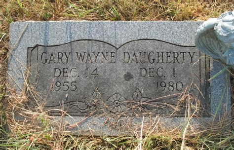 Gary Wayne Daugherty 1955 1980 Find A Grave Memorial