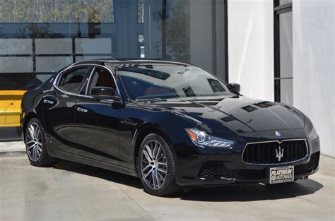 Maserati Ghibli 2015 Black Evo Fast Fleet Maserati Ghibli Trofeo