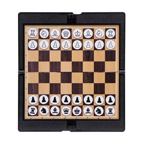 Medieval Folding Classic Chess Set With Chessboard 32 Pieces Gold