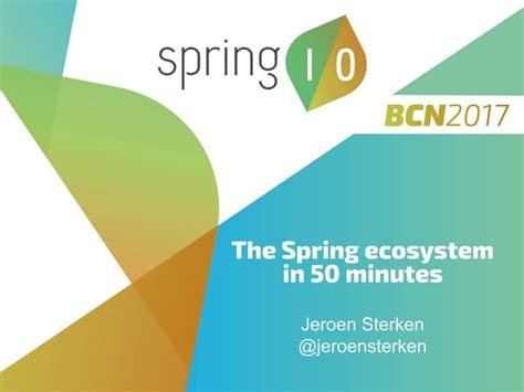 The Spring Ecosystem In 50 Min Pdf