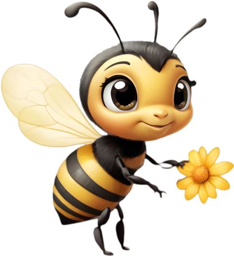 Jolly Bee Friend For Preschool Learning Materials 50170200 Png