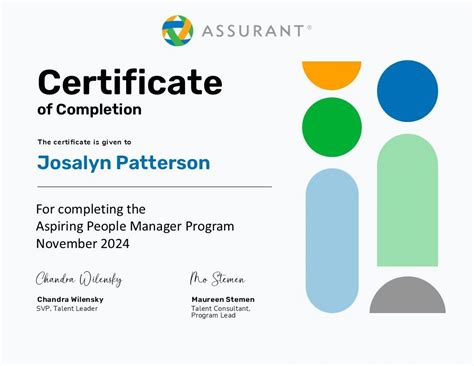 Im Thrilled To Share That Ive Completed The Assurant Aspiring People
