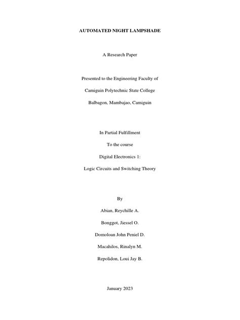 Digital Electronics Paper Pdf Logic Gate Electronic Circuits