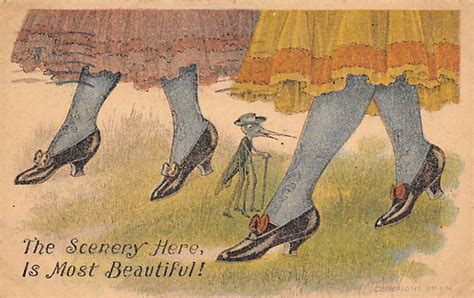 Grasshopper Comic Postcard