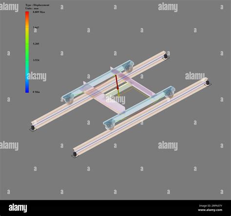 Fem Analysis Finite Element Analysis Rolling Bridge Sliding Down On