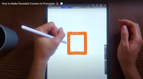 How To Make Rounded Corners In Procreate