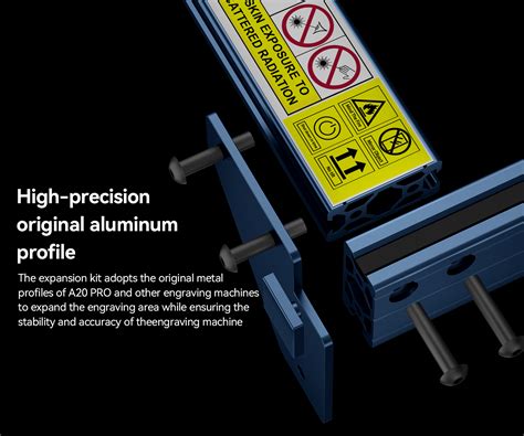 Atomstack A20 Proa30 Pro Laser Engraver Engraving Area Extension Shaft