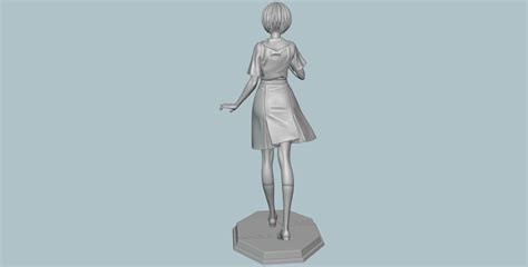 Evangelion Rei Ayanami 3d Model By Uroboros3d