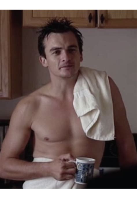 Rupert Friend Shirtless