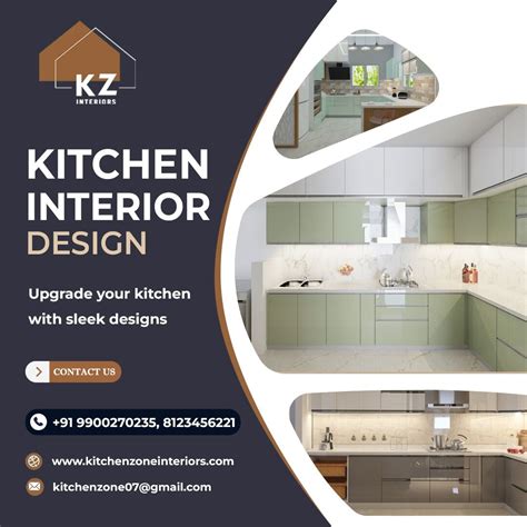 Kz Upgrade Your Kitchen With Sleek And Modern Interiors 🍽️🏡 Kz