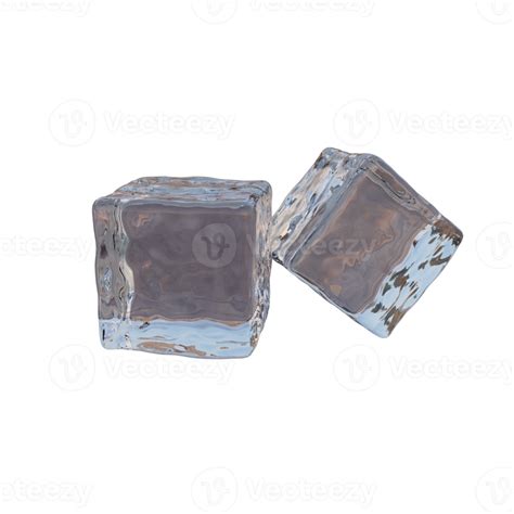 Two Ice Cubes 12658462 Png