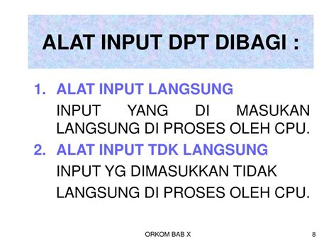 PPT BAB X MEDIA INPUT PowerPoint Presentation Free Download ID 6360614