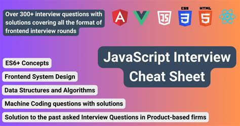 On Linkedin Javascript Sde Cheat Sheet Learnersbucket