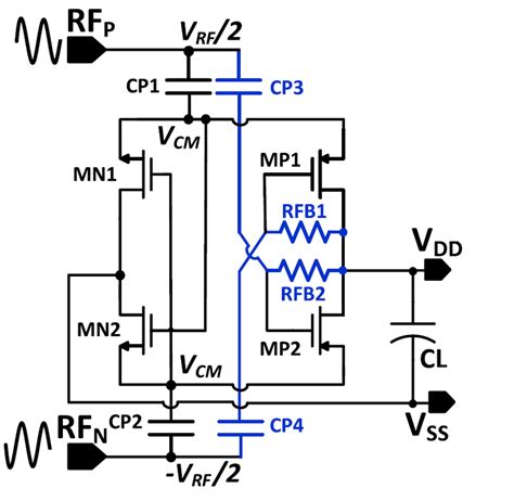 Schematic Of The Self Biased Ccdd Rectifier Download Scientific Diagram