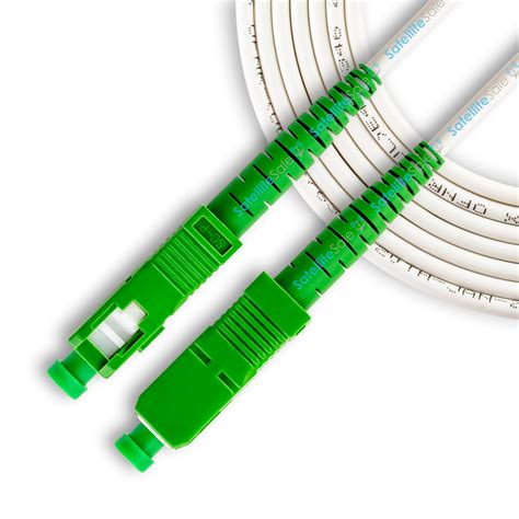 Satellitesale Digital Sc Apc Fiber Optic Ofnr Patch Cable Simplex Sc Standard Connector 2 9mm O
