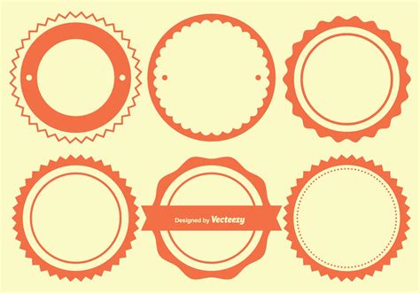 Ensemble De Forme Badge Vectoriel 106776 Art Vectoriel Chez Vecteezy