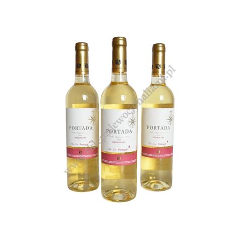 Portada Wino Białe Półwytrawne