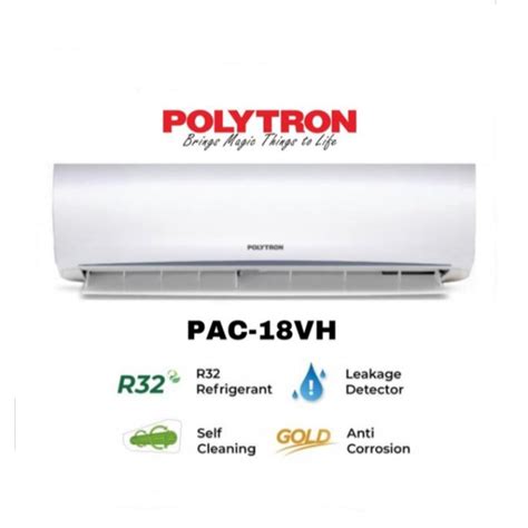Jual Ac Split Polytron Pac 18vh 2 Pk Unit Only Shopee Indonesia