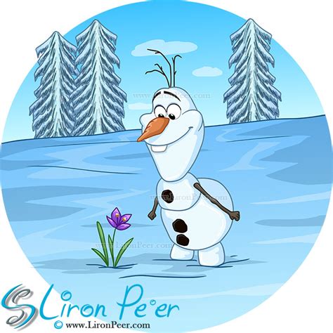 Olaf Summer Vector