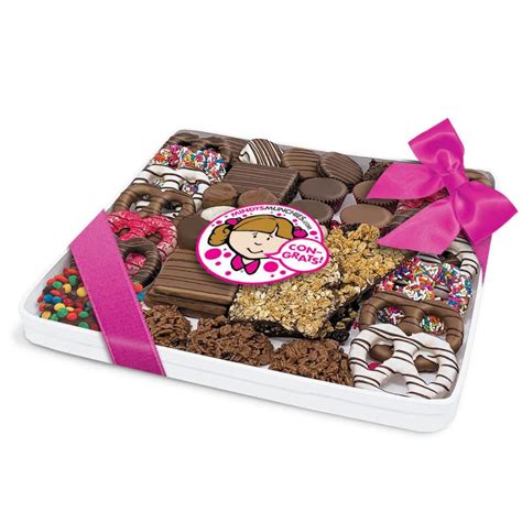 Congrats Chocolate Assorted T Platter Mindys Munchies