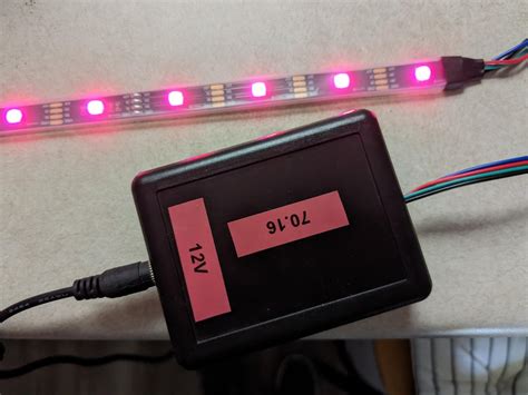 wled running ws2815s on an esp32 and a custom pcb r wled