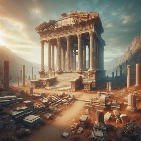 Mausoleum At Halicarnassus Turkiye By Gallerybrisart On Deviantart