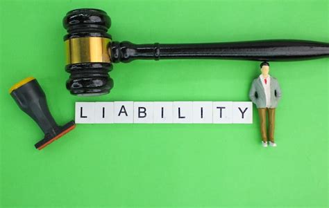 Premium Photo Letters Of The Alphabet With The Word Liability Concept