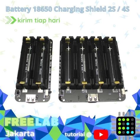 Jual ESP32 Arduino 18650 Battery Charger Expansion Module Out 3V 1A 5V