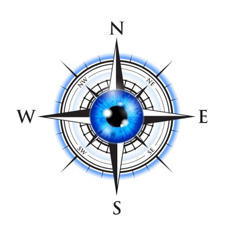 Blue Compass Vector Images Over 13000