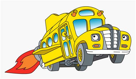 The Magic School Bus Magic School Bus Bus Hd Png Download