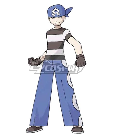 Pm Team Aqua Grunt Male Cosplay Costume B Edition