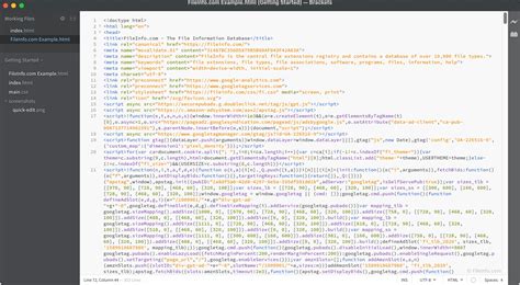 Brackets 2 Supported File Formats