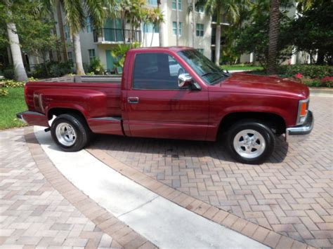 1988 Chevrolet C K 1500 Pickup Step Side Classic Chevrolet C K Pickup 1500 1988 For Sale