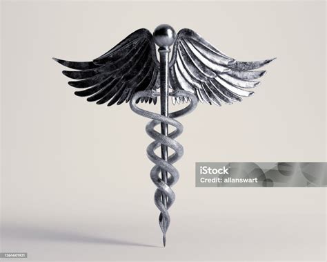 Simbol Caduceus Foto Stok Unduh Gambar Sekarang Lambang Ular