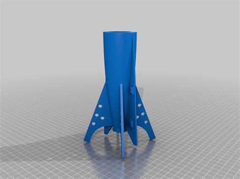 Free 3d File Sci Fi Moon Rocketmodel Rocket・3d Printable Object To Download・cults