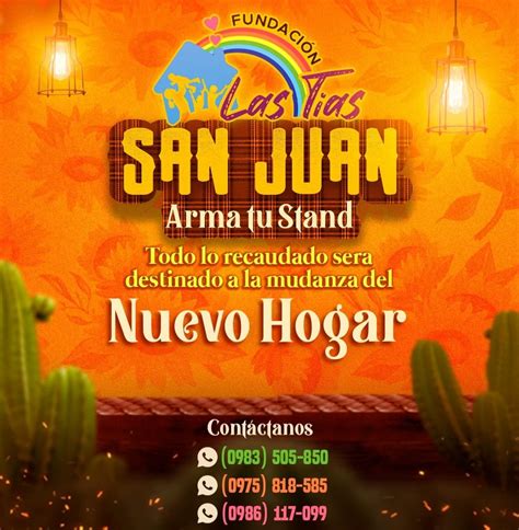 Hogar Las Tías Realiza Su San Juan Este Jueves Diario Vanguardia
