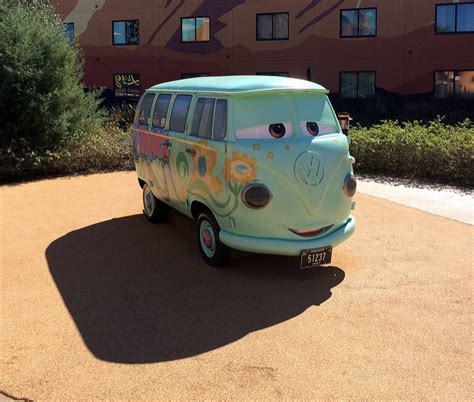 The Inspiration Behind Fillmore The George Carlin Voiced Vw Van From Cars Wdw Radiowdw Radio