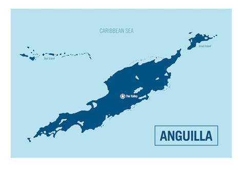 Anguilla Map With Provinces Images Free Download On Freepik