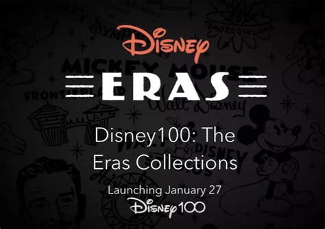 Disney100 The Eras Collection To Launch January 27th 2023 Mousesteps