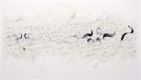 Islamic Calligraphy White Background Premium Ai Generated Image