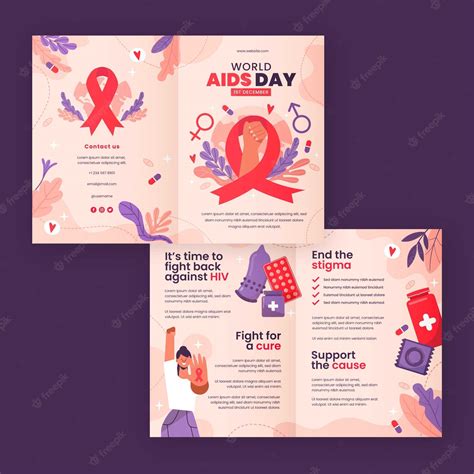 Hiv Aids Brochure Templates