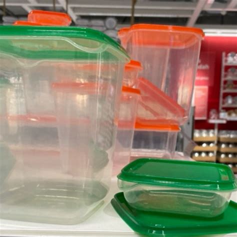 Pruta Ikea Set 17 Unit Bekas Makanan Shopee Malaysia