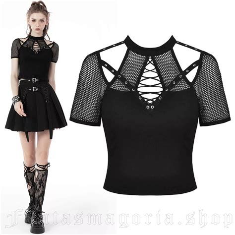 Dark In Love Techno Trap Top Nyctophilia Gothic Shop Hamburg