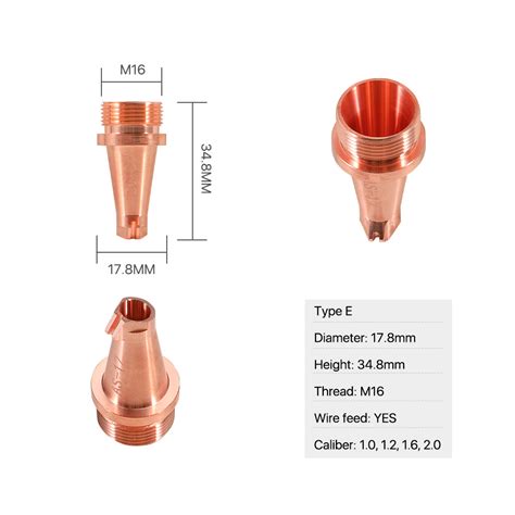 Welding Nozzle Type E Heavth