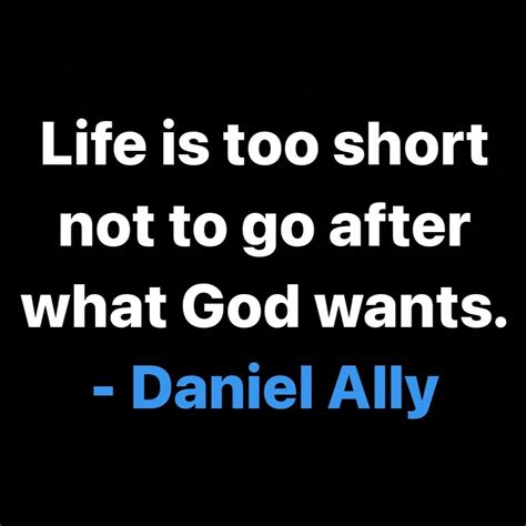 Post From Daniel Ally