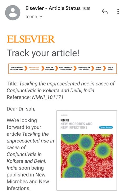 The Ongoing Outbreak Of Conjunctivitis In India And Also In Nepal Has