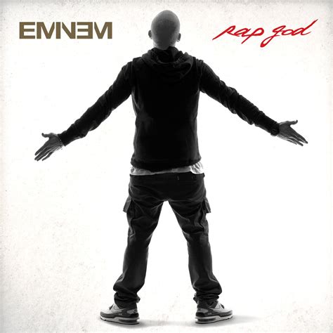 Poster Eminem Rap God Album Cover Art Hip Hop Music Poster Rap Artist